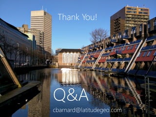 Building disconnected applications with the Geocortex mobile application framework - BK2016 | PPT