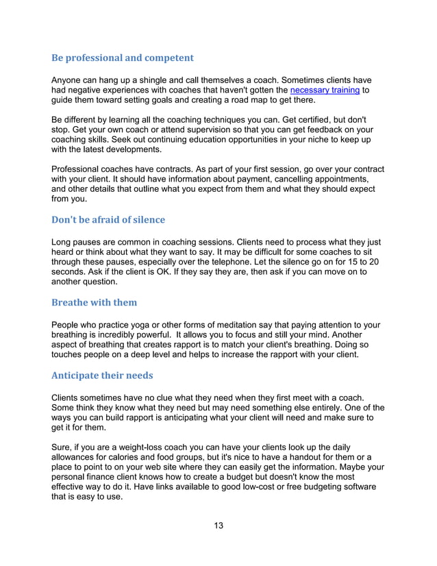 Building faster-rapport-with-coaching-clients | PDF