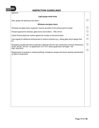 Building inspection | PDF