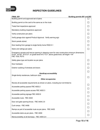 Building inspection | PDF