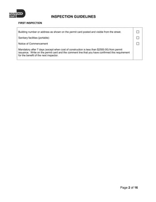 Building inspection | PDF