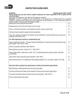 Building inspection | PDF