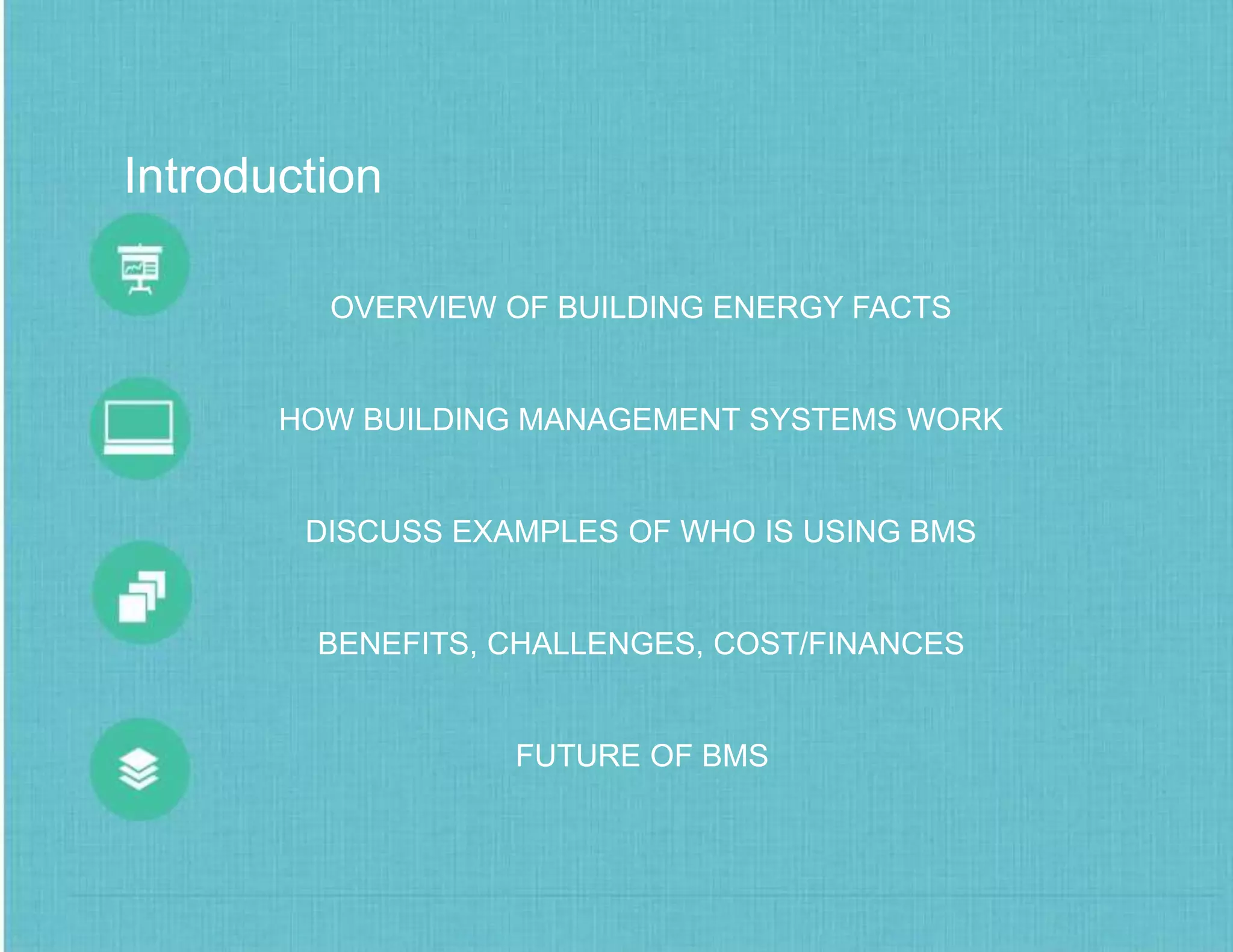 Building management systems | PPTX