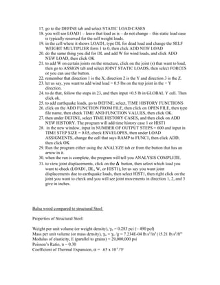 Building model-sap2000-tutorial-guide | DOC
