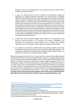 BUILDING AN OPEN RAN ECOSYSTEM FOR EUROPE | PDF