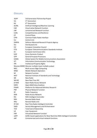 BUILDING AN OPEN RAN ECOSYSTEM FOR EUROPE | PDF