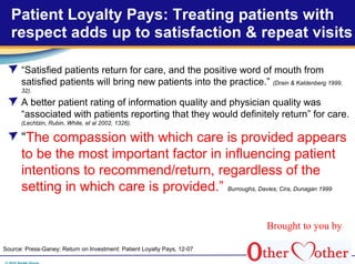 Building patient-loyalty | PPT