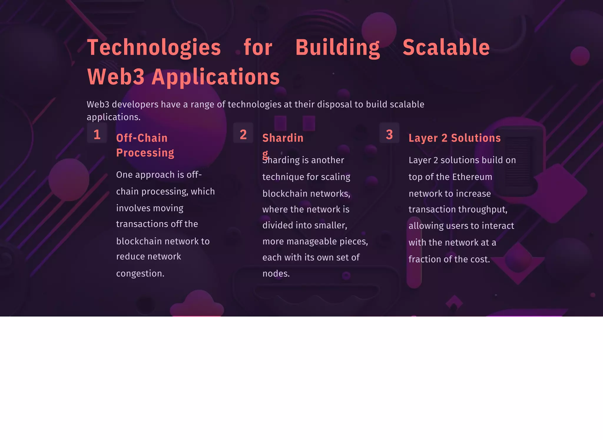 Scalable Web3 Development: Best Practices and Strategies | PPT