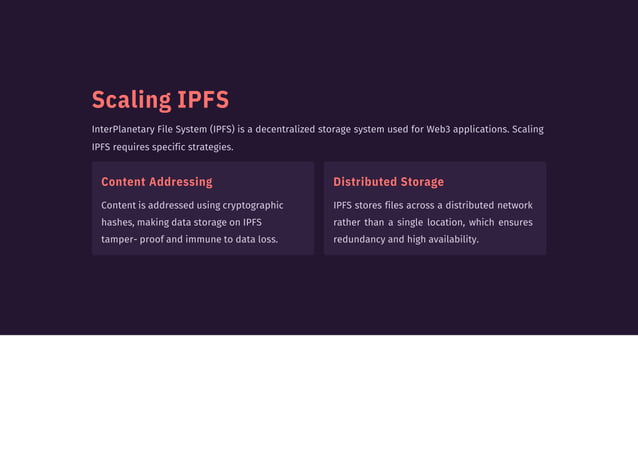 Scalable Web3 Development: Best Practices and Strategies | PPT