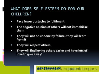 Understanding and Assessing Self Esteem | PPTX