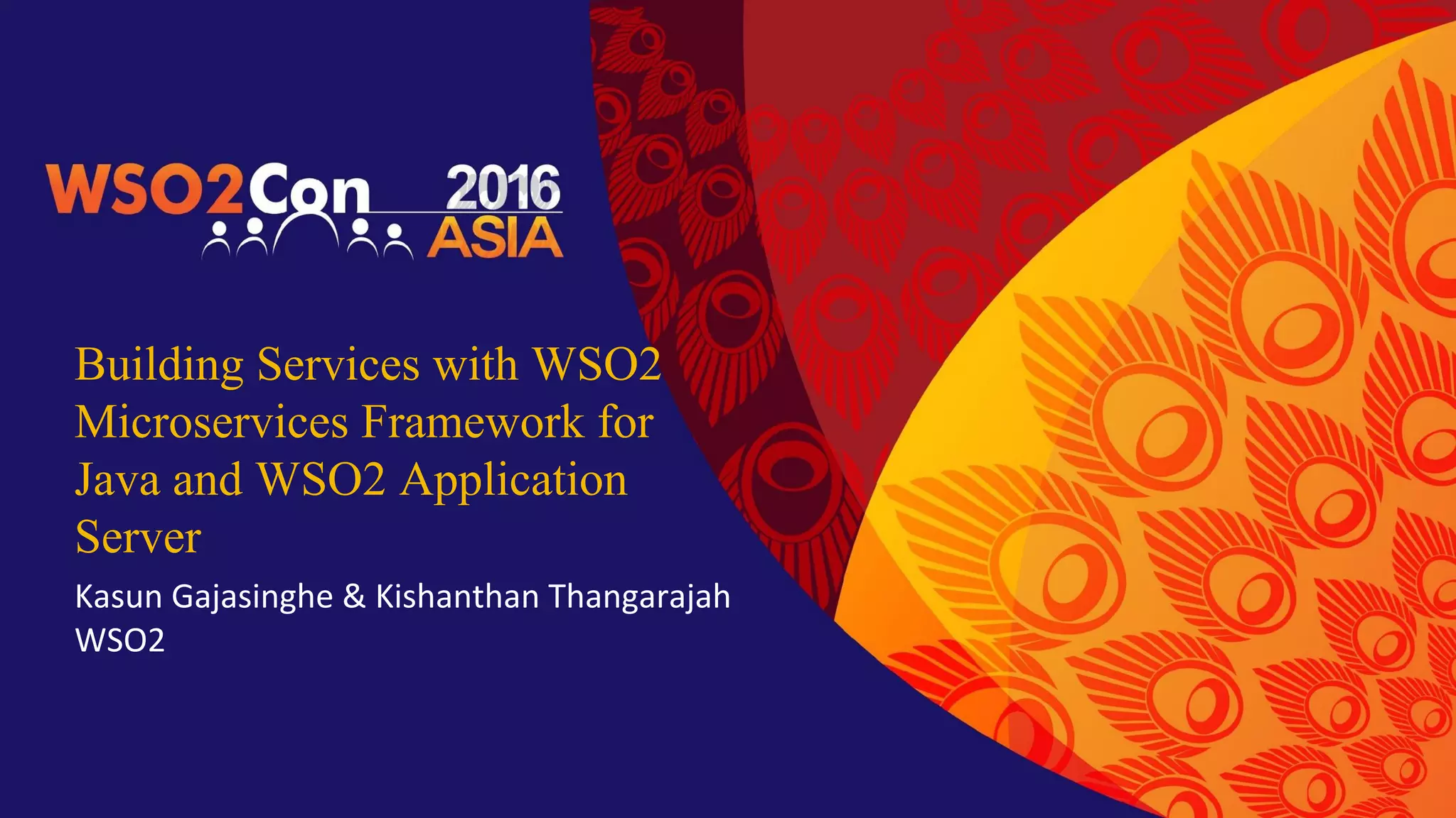 Building Services With Wso2 Microservices Framework For Java And Wso2 As Ppt 1239