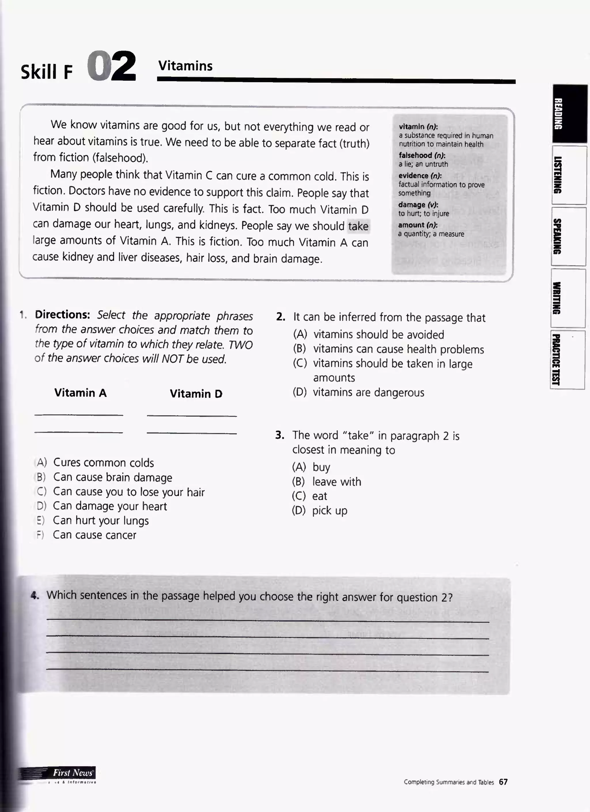 Building.skills.for.the.toefl.i bt beginning.reading_chapter.1 | PDF