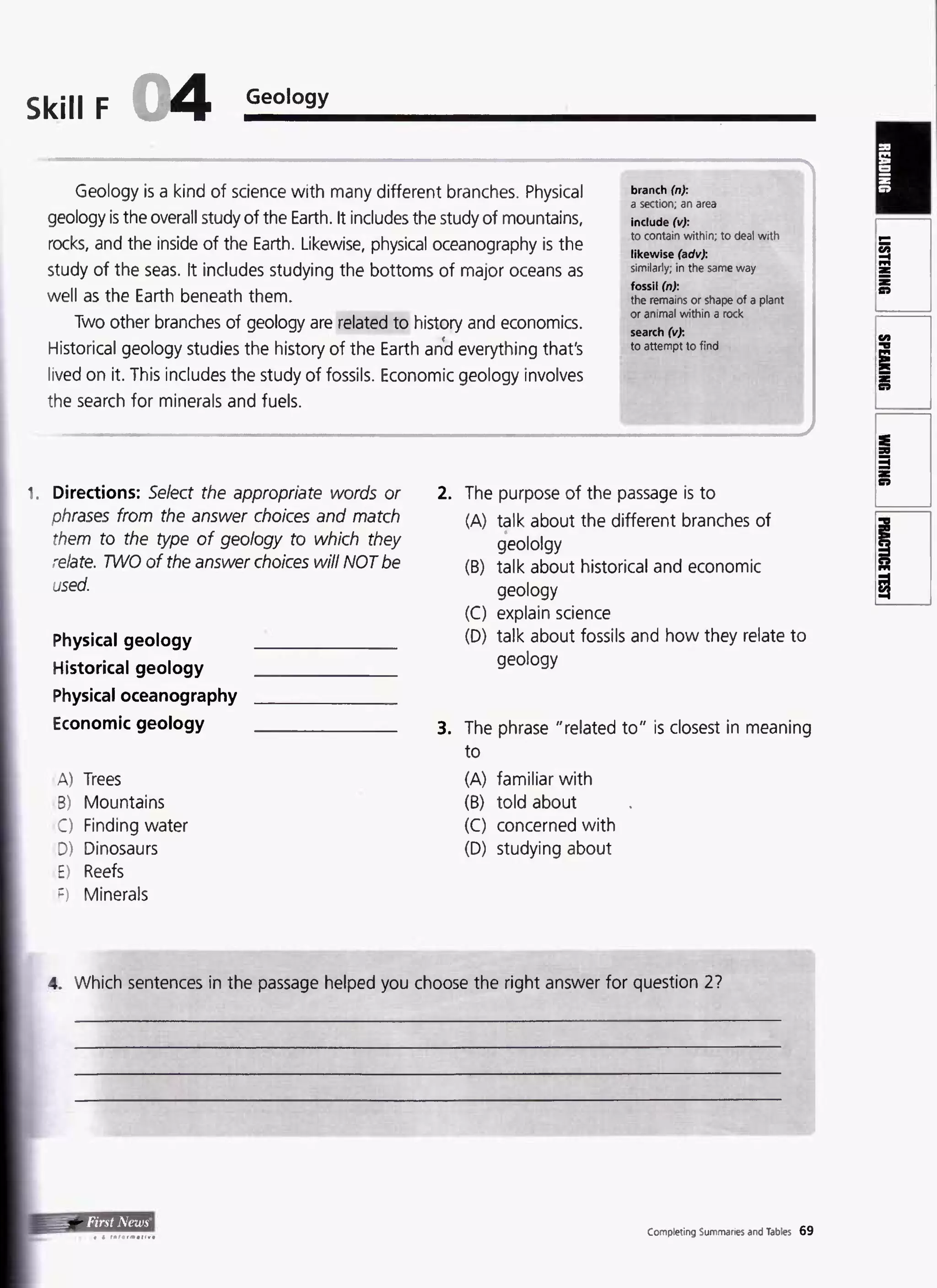 Building.skills.for.the.toefl.i bt beginning.reading_chapter.1 | PDF