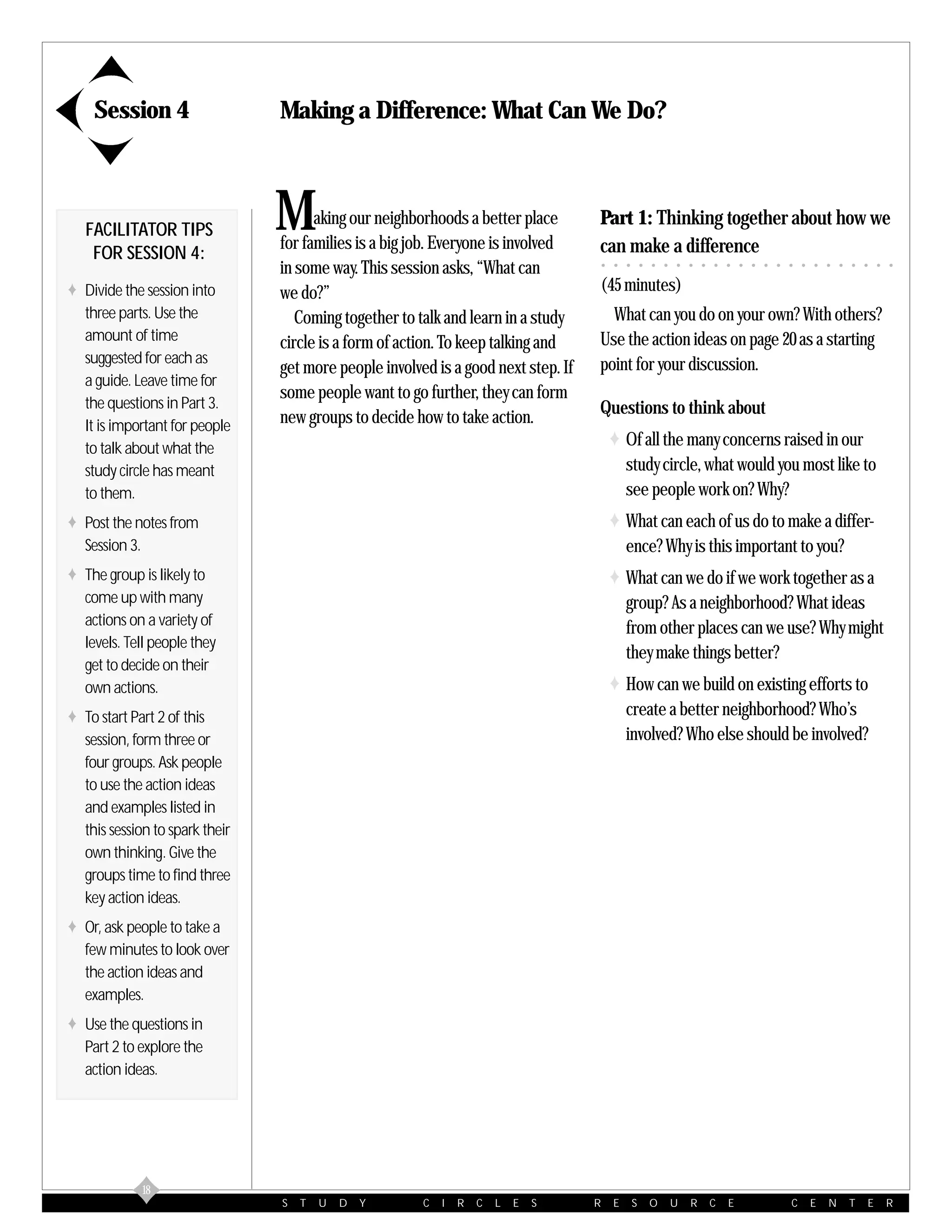 Building Strong Neighborhoods for Families With Children | PDF