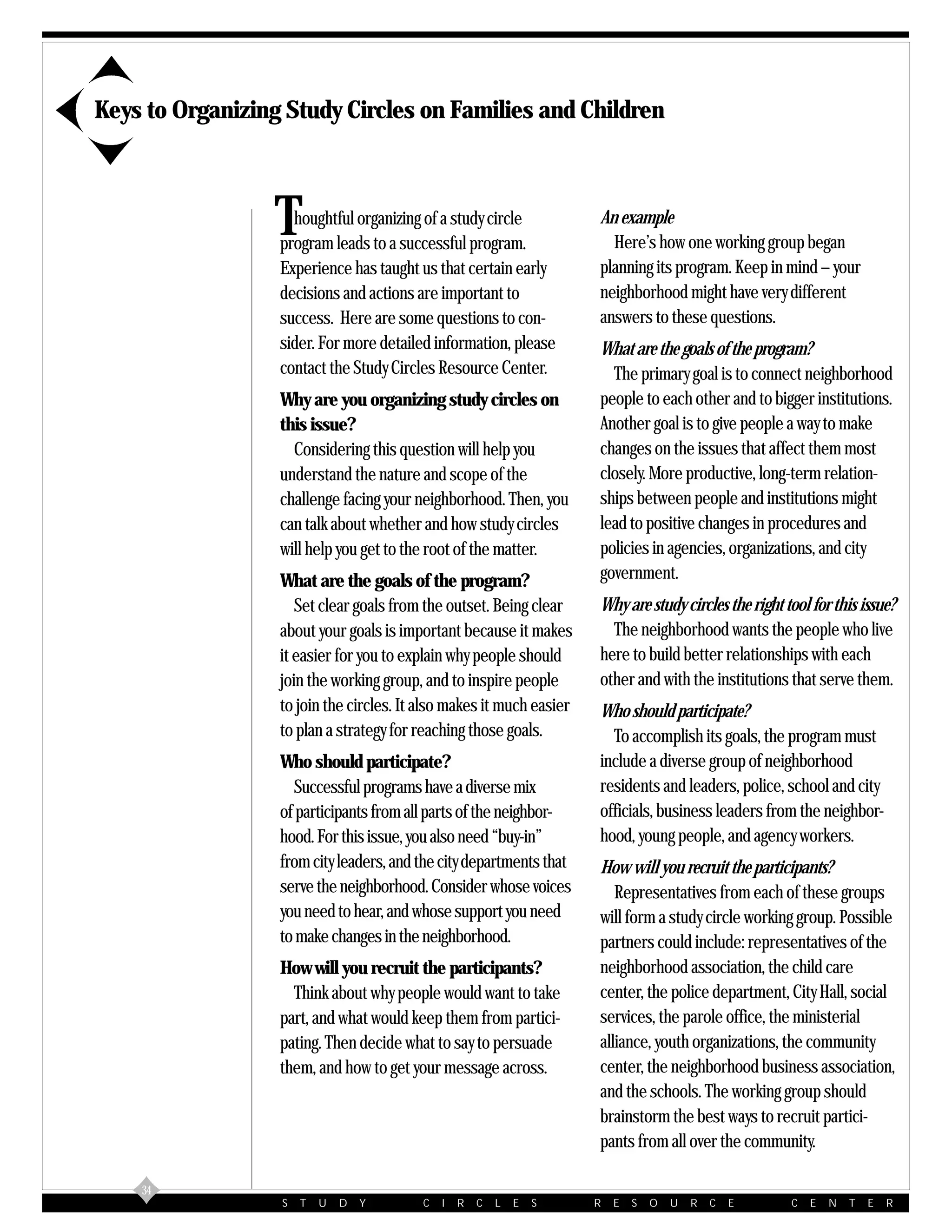 Building Strong Neighborhoods for Families With Children | PDF