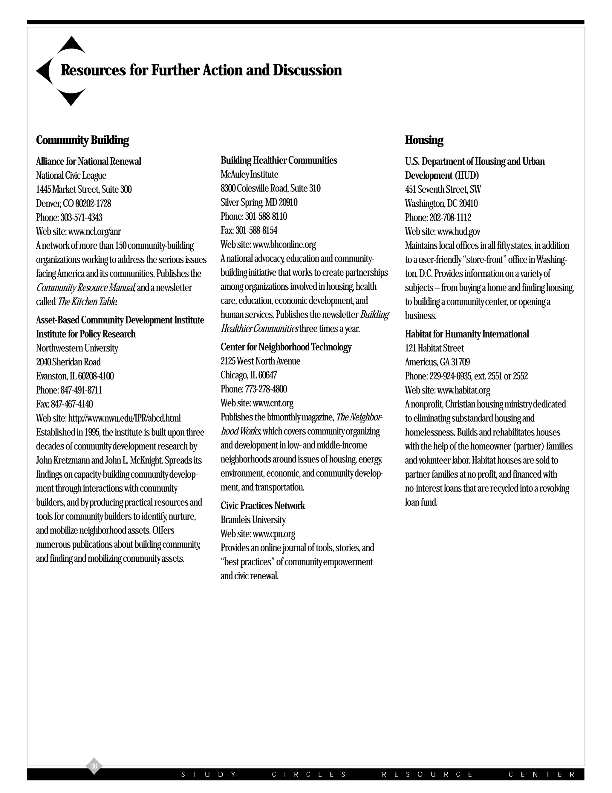 Building Strong Neighborhoods for Families With Children | PDF