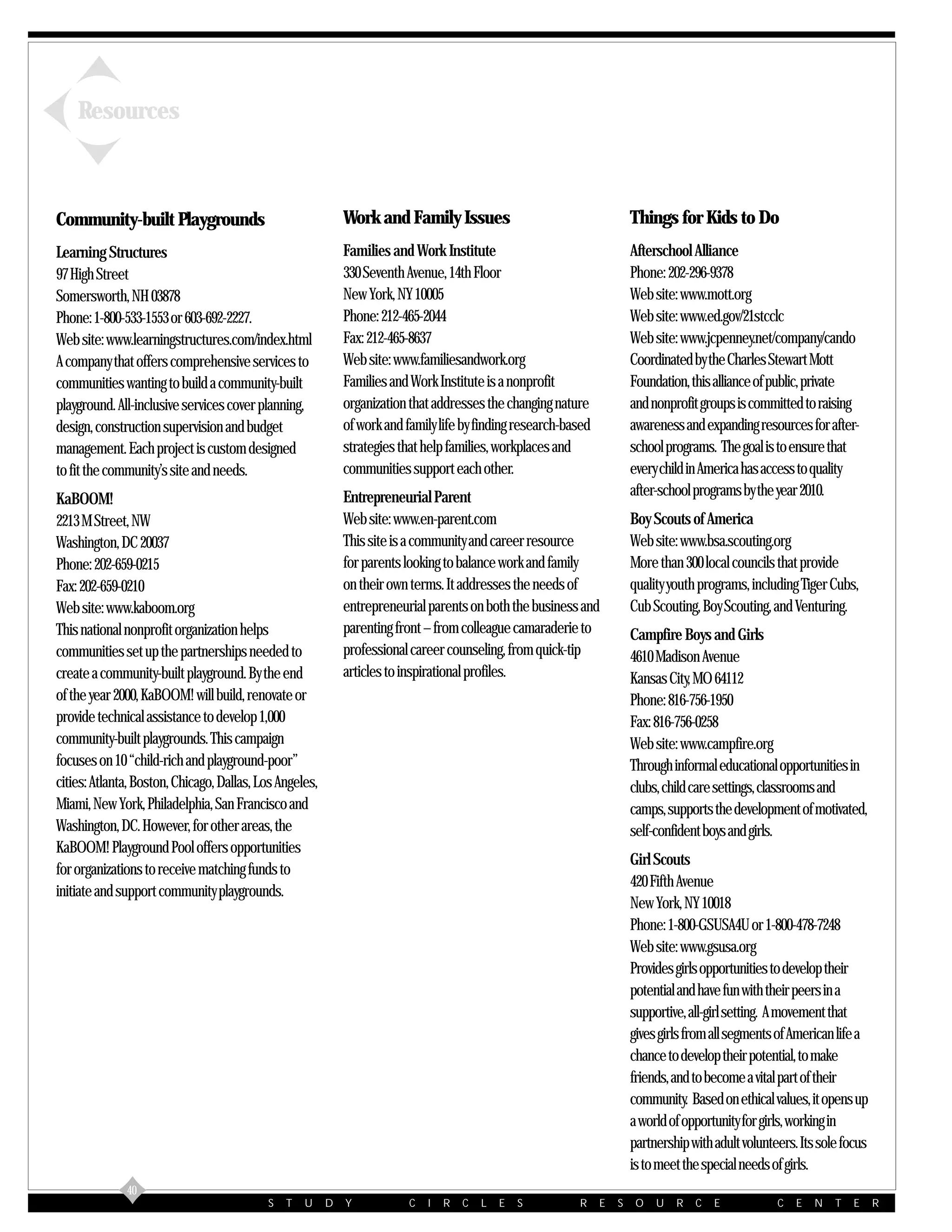 Building Strong Neighborhoods for Families With Children | PDF