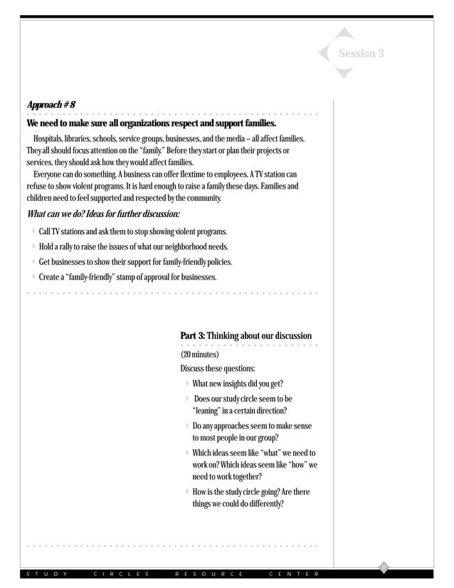 Building Strong Neighborhoods for Families With Children | PDF