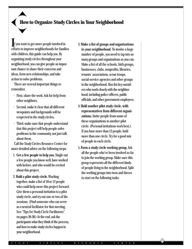 Building Strong Neighborhoods for Families With Children | PDF