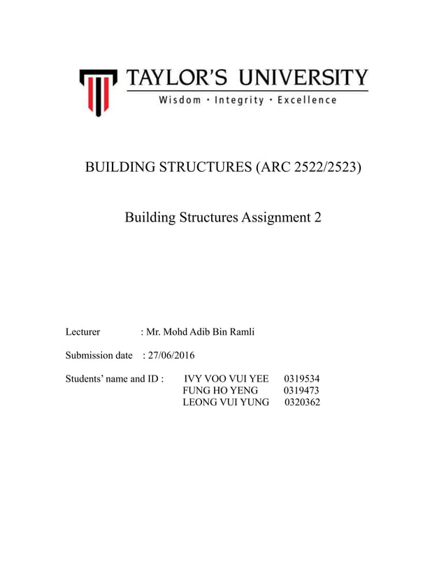 Building Structure Project 2 | PDF