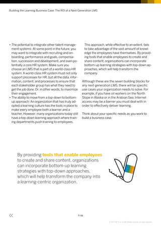 Building the-learning-business-case | PDF | Cloud Computing | Internet