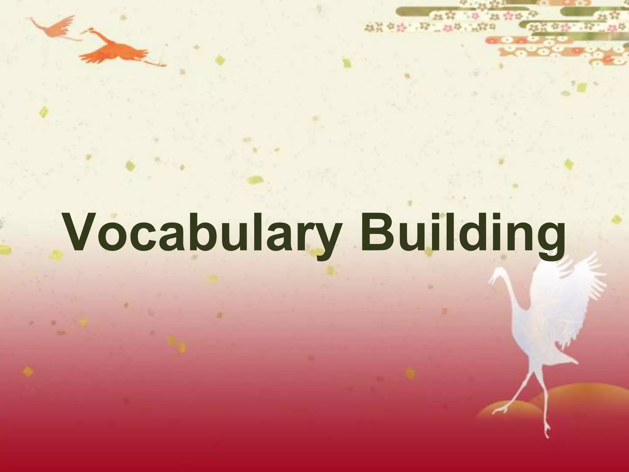 Building-Vocabulary.ppt