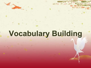 Building-Vocabulary.ppt