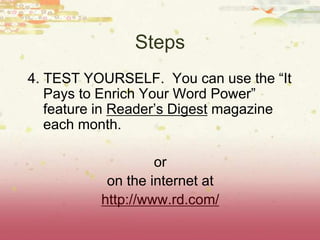 Building-Vocabulary.ppt