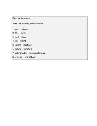 Building words-with-prefixes-information-sheet | PDF