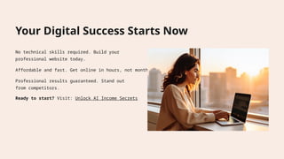 Building-Your-Professional-Website-No-Coding-Required | PPTX