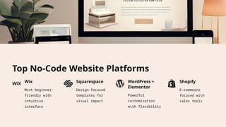 Building-Your-Professional-Website-No-Coding-Required | PPTX