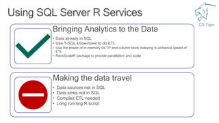 Building 1 million predictions per second using SQL-R | PPT