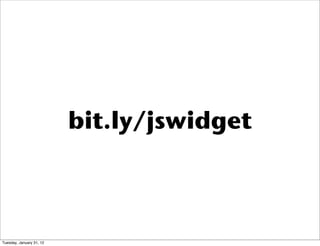 Building 3rd party widgets with JavaScript | PDF