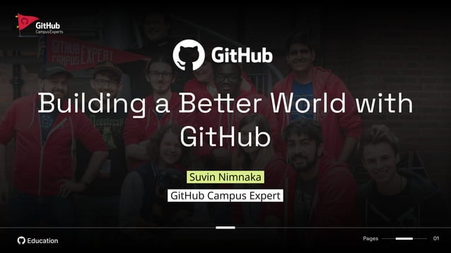 Building a Better World with GitHub. | PPT