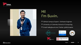 Building a Better World with GitHub. | PPT