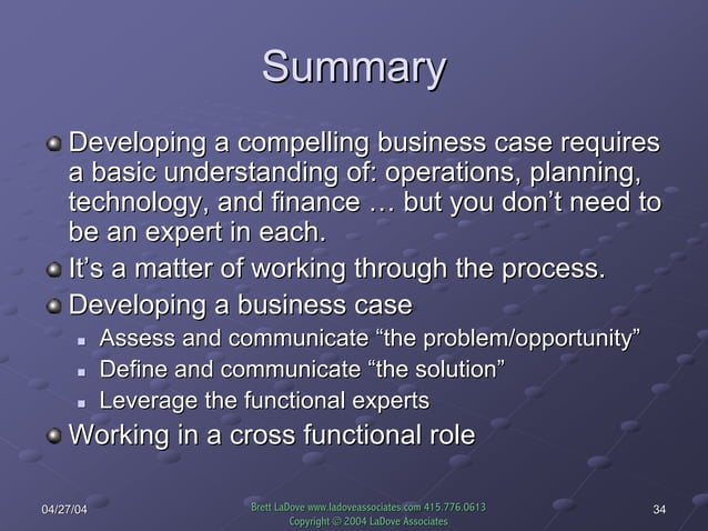 Building A Business Case For Crm Methodology | PDF | Business ...