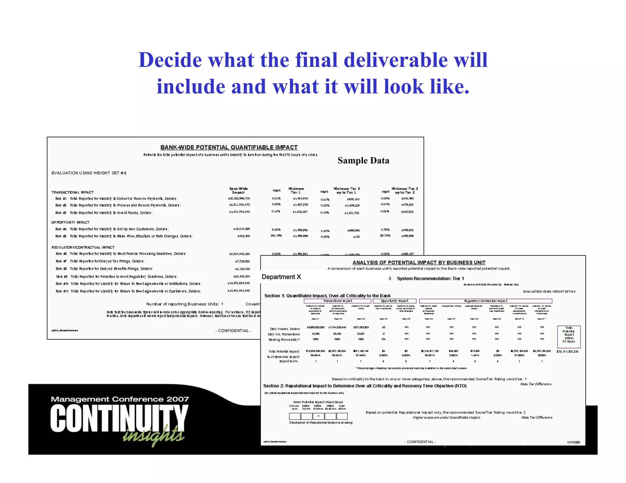 Building a business impact analysis (bia) process a hands on blueprint ...
