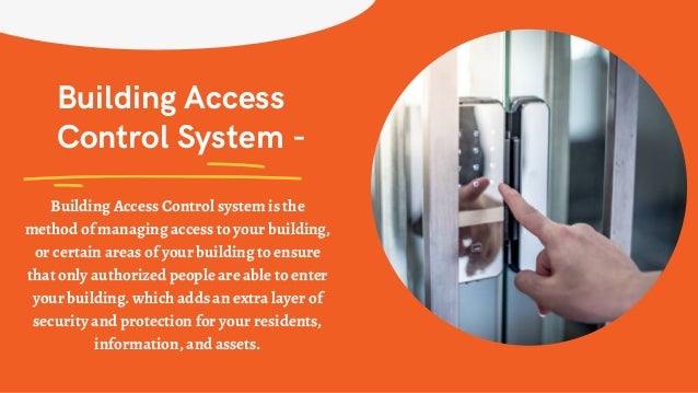 Building Access Control Systems And Its Phases | PPT