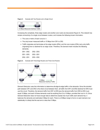Building Accurate Traffic Matrices with Demand Deduction (White Paper) | PDF