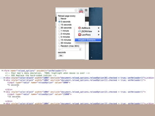 Building a chrome extension with meteor | PPTX | Web Development | Internet