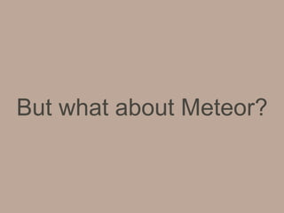 Building a chrome extension with meteor | PPTX | Web Development | Internet
