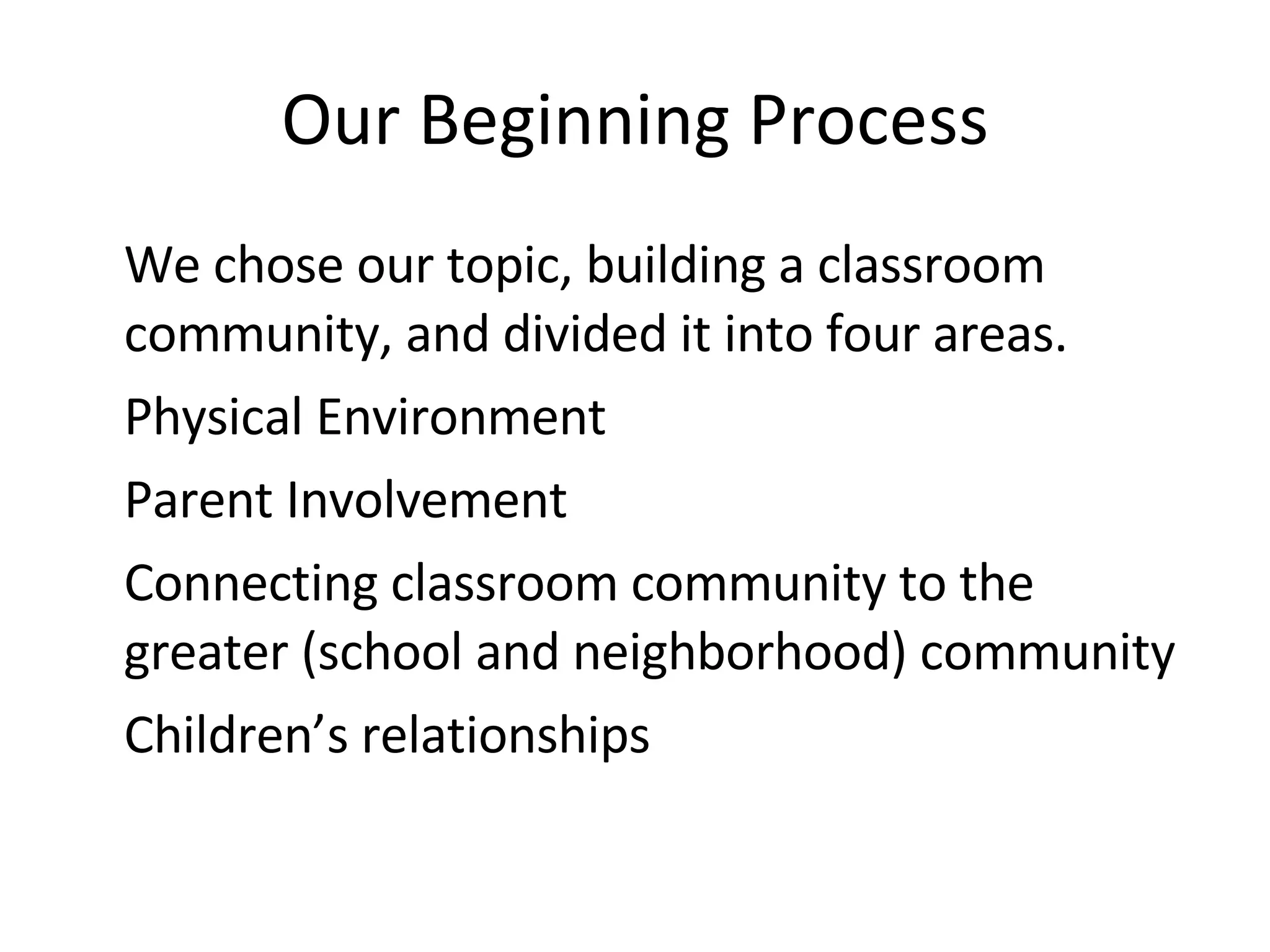 Building A Classroom Community2(2) | PPT