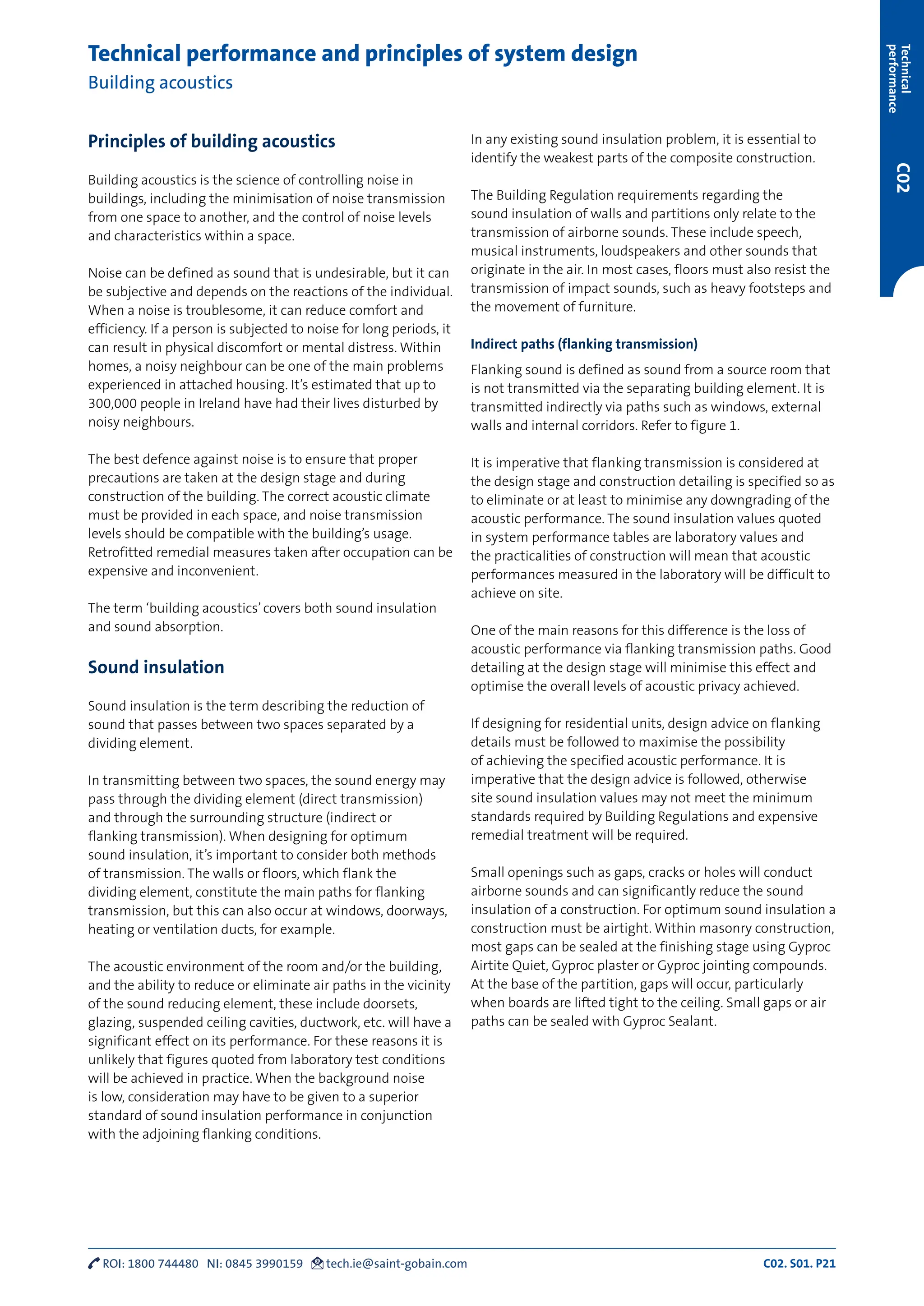 Technical performance and principles of system design | PDF