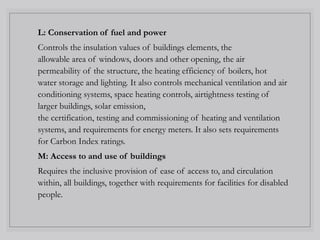 Building act 1984 | PPTX