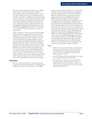 Building a culture of operating room safety using crew resource ...