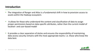 Building a data-driven authorization framework | PPT