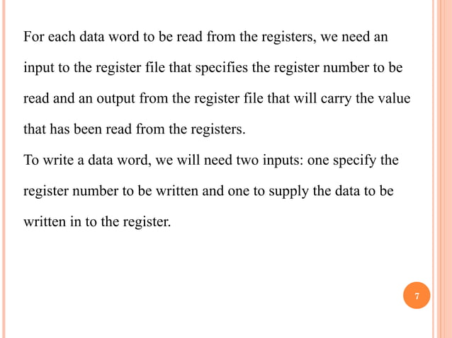 Building A Datapath In Computer Organization And Architectureppt