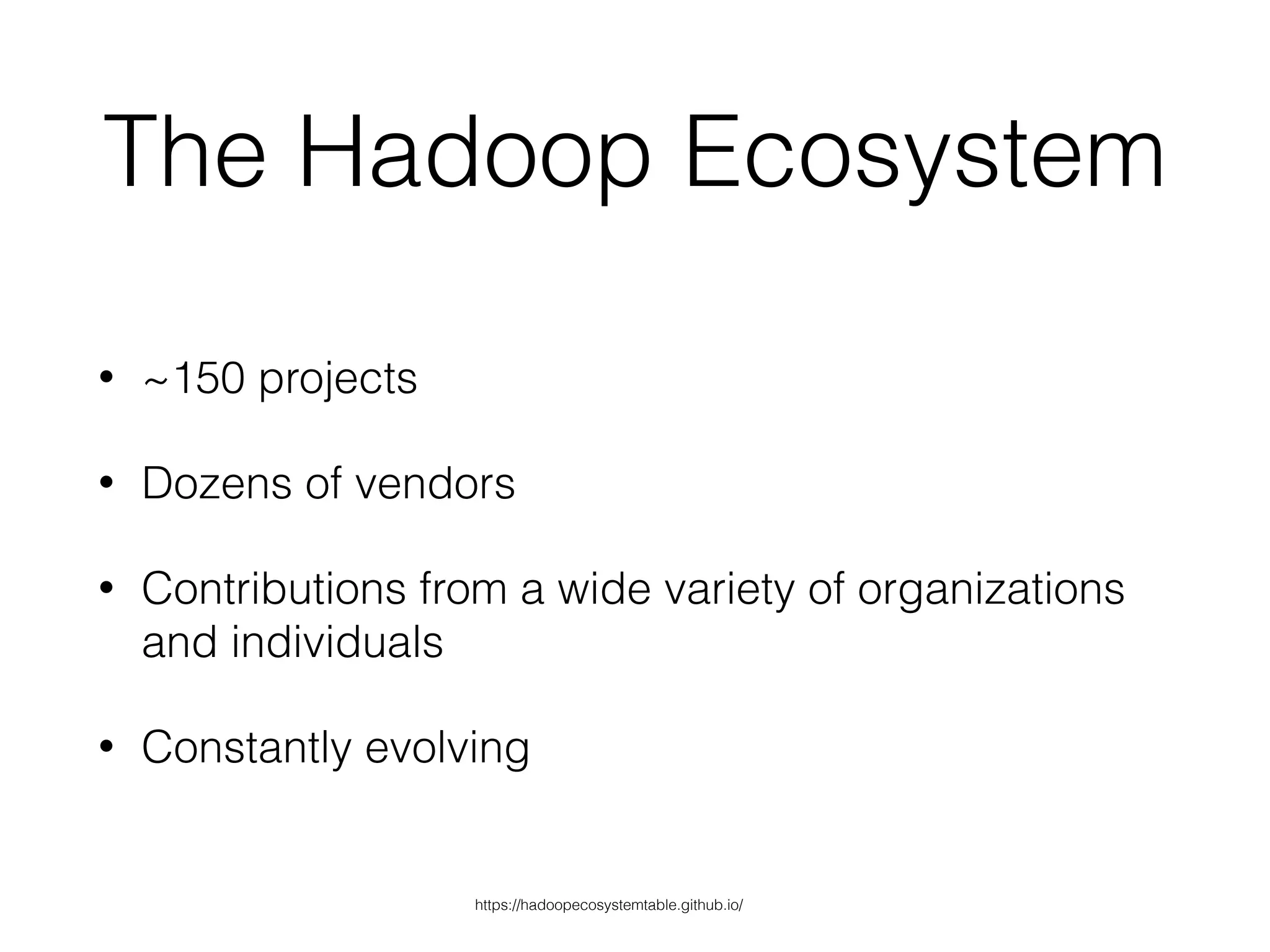 Building A Data Pipeline With Tools From The Hadoop Ecosystem Stampedecon 2016 Pdf