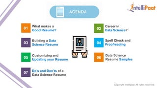 Data Science Engineer Resume | Data Scientist Resume | Data Science ...
