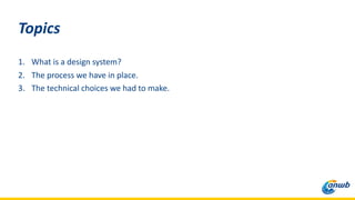 Building a design system with (p)react | PPT